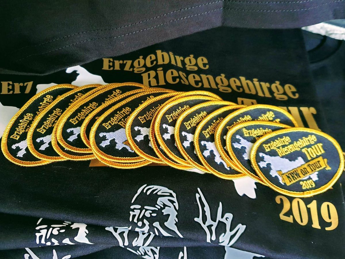 ERT 2019 Tourshirt und Patch sind fertig | Motorradtouren NRW on Tour